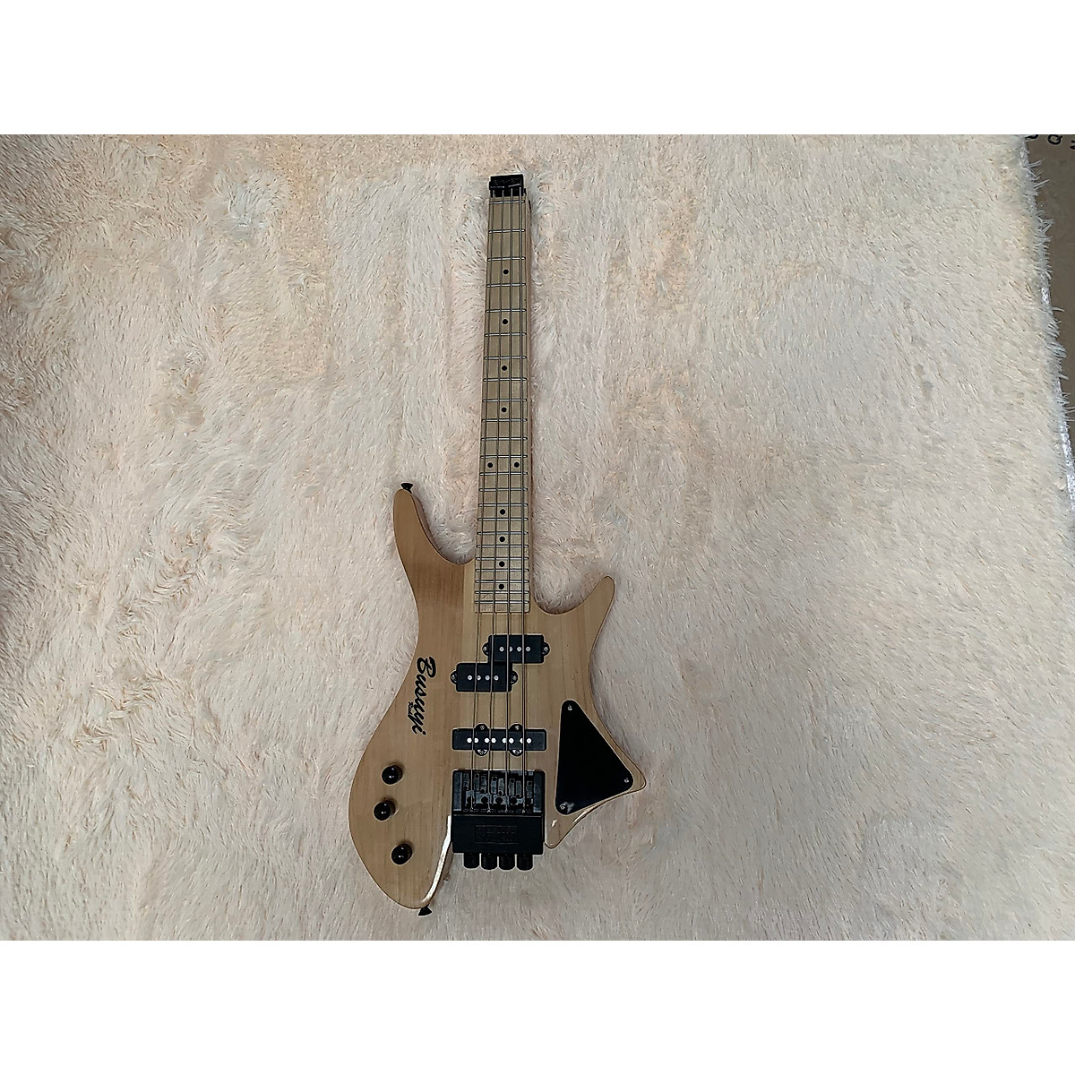 4 String Bass/ 6 String Lead Headless Tremolo Busuyi Guitar Lefty