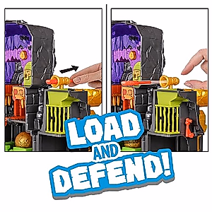 TREASURE X Lost Lands Skull Island Skull Temple Mega Playset, 40 Levels of Adventure. 4 Micro Sized Action Figs. Survive The Traps and Discover Guaranteed Real Gold Dipped Treasure