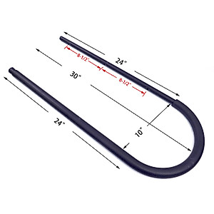 FDB SUP U Kayak Snowboard Surfboard Paddleboard Wakeboard Wall Cradle Mount Rack Canoe Hanging Wall Frame Canoeing Aquaplane Skis Indoor Storage Ceiling Rack (1 Pairs)