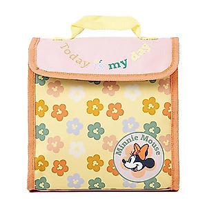 Disney Minnie Mouse Backpack Set Kids 4 Piece | Girls Animated Character Pink School Bag Lunch Box Pencil Case Water Bottle | Magical Merchandise Gifts
