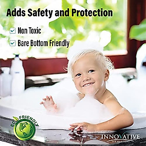 Tub Guard Anti Slip - Clear Bathtub & Shower Grip Textured Non Slip Coating for Slippery Tubs or Shower Floors - 2 oz. (1 Tub or Shower Pan)