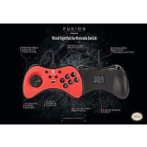 PowerA Fusion Wired Fightpad for Nintendo Switch - Nintendo Switch