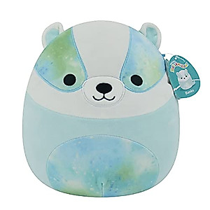 Squishmallows 12-Inch Banks Blue Badger - Medium-Sized Ultrasoft Official Kelly Toy Plush