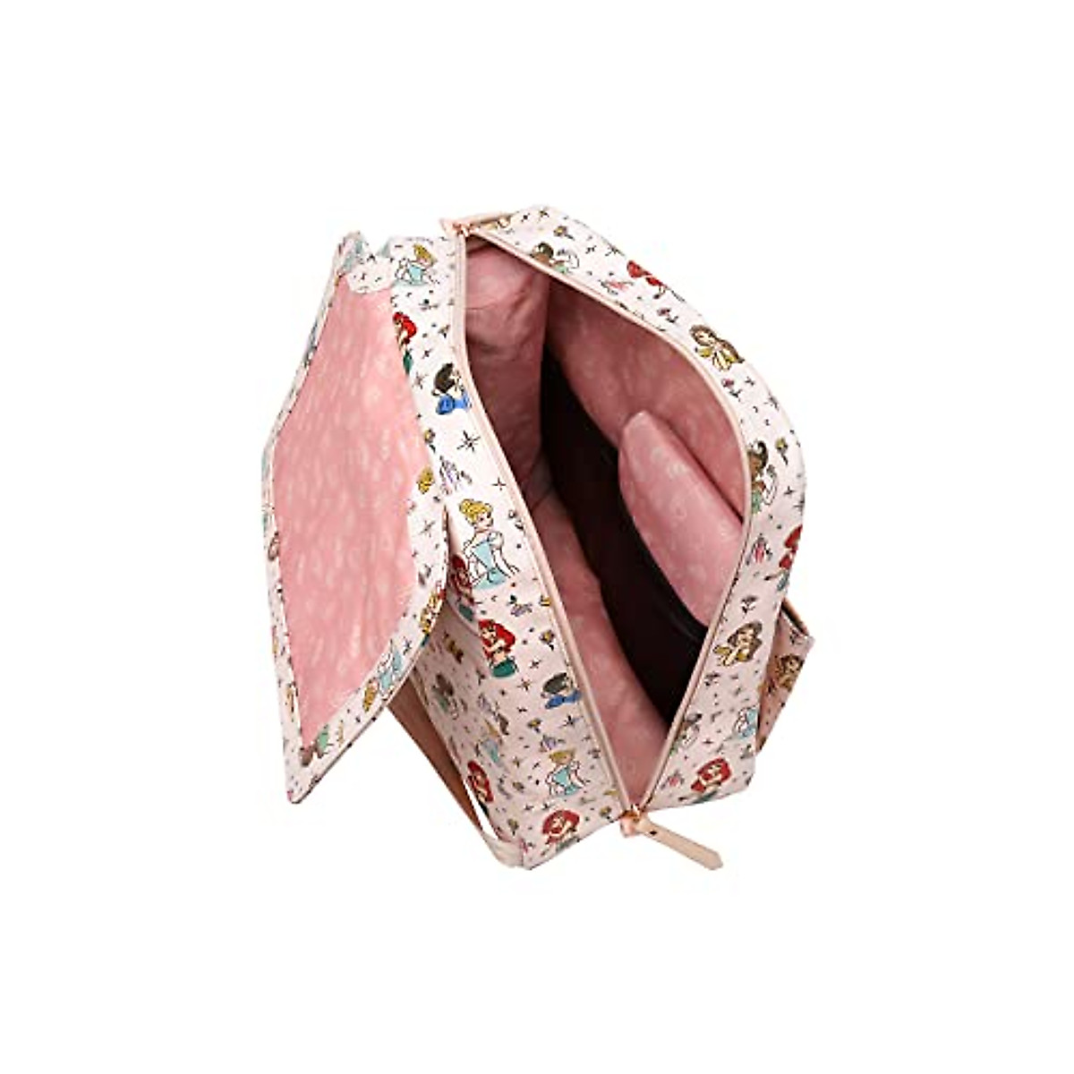 Petunia Pickle Bottom Meta Backpack - Disney Princess, Laptop Backpack, Stylish, Spacious, and Sleek, for On The Go Moms and Dads