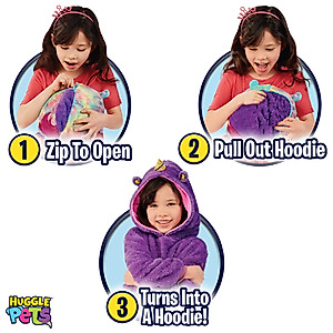 Ontel Huggle Pets Rainbow Unicorn Animal Hoodie