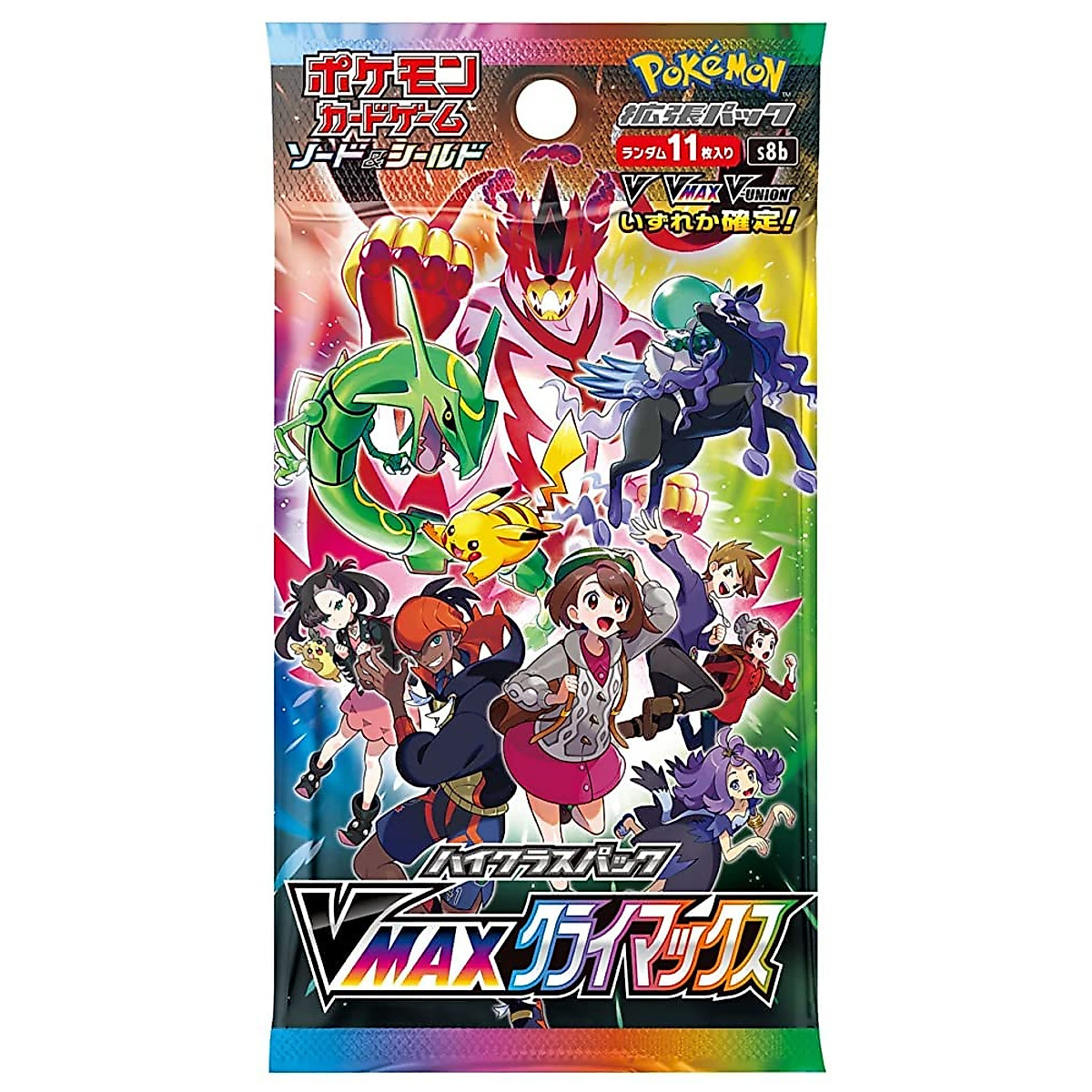 Pokemon Product Title (1pack) Card Game Sword & Shield High Class Pack VMAX Climax Japanese Ver. (5 Cards Included)