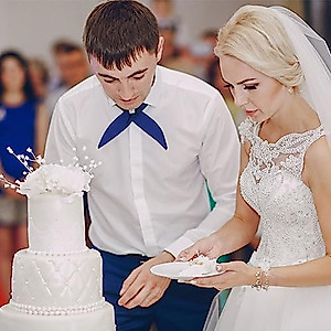 WEBEEDY 4 Pcs Wrist Corsage Wedding Bridal Bridesmaid Hand Flower Wristlet Bracelet for Wedding Decorations Prom