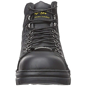 Ad Tec Men's 6" Ankle Laceup Leather Certified Work & Hiker Boot | Steel Toe, Padded Collar, Cushioned Insole & Oil Resistant Outsole