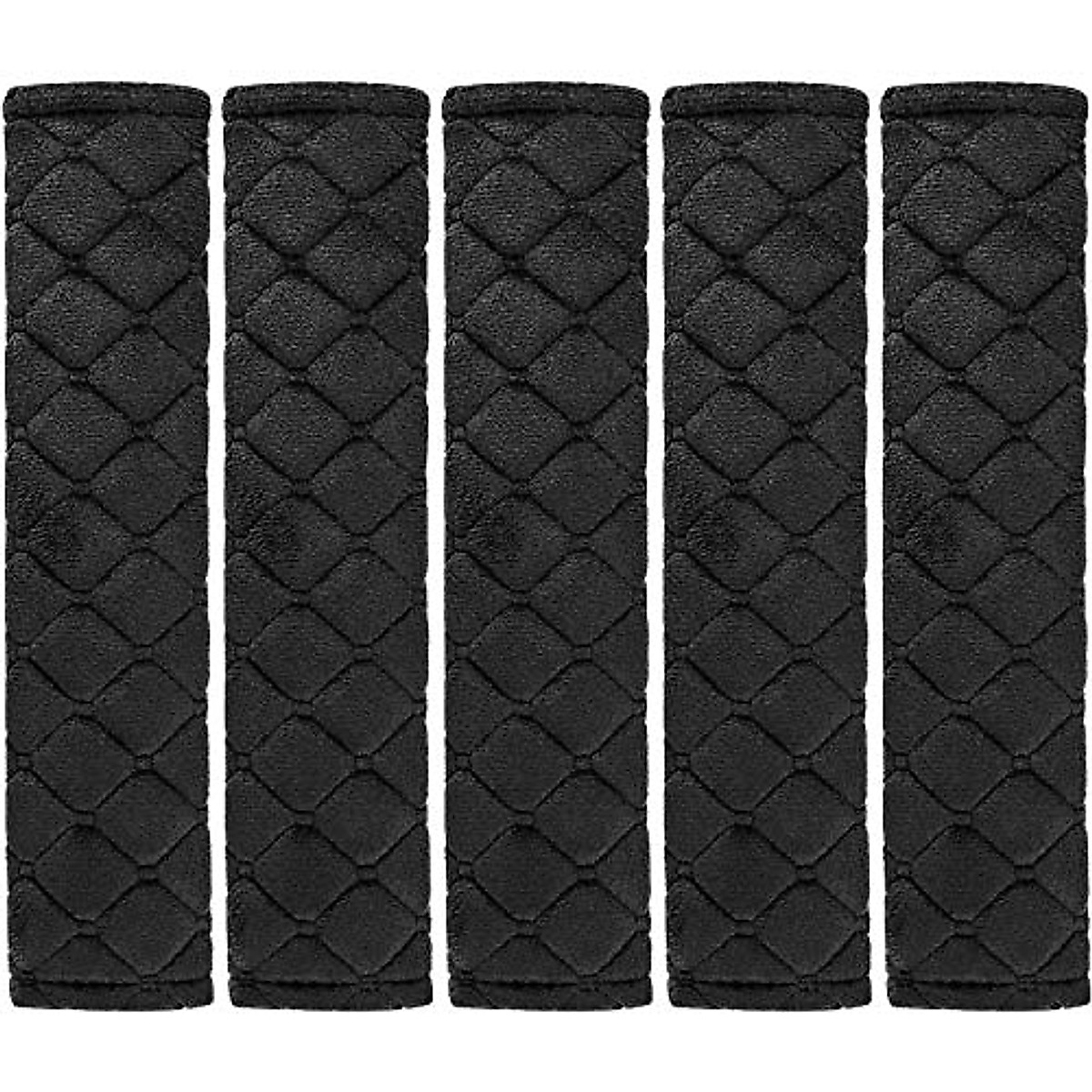 Onwon 5 Pcs Car Seat Belt Pads Universal Seat Belt Protector Soft Comfort Seat Belt Shoulder Strap Covers Harness Pads for Car and Bag Helps Protect Your Neck and Shoulder from The Seat Belt Rubbing