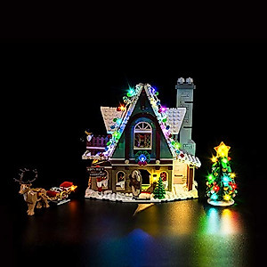 T-Club LED Light Kit for Lego Elf Clubhouse 10275, Lighting Kit Compatible with Lego 10275 ( Lego Set Not Include ) (Standard Version)