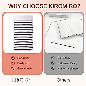 Self Adhesive Eyelashes Strips for Lashes Natural Look 36 Pcs Strong-Hold Reusable Self Adhesive Eyelashes Spare Adhesive Strip (Black)