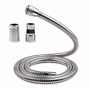 Faucet Hose for Grohe Kitchen Faucet Parts 46174000/46092000/46592000, Grohe Replacement Parts Hose with 3 Connect Adapters 48293000, Pull Down Faucet Hose Replacement, 59 inches