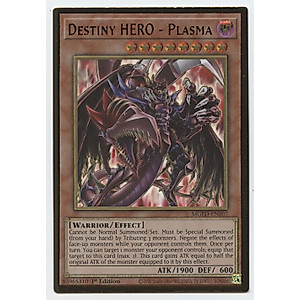 Destiny Hero - Plasma - MGED-EN007 - Premium Gold Rare - 1st Edition
