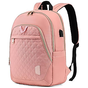 BAOMANYI Laptop Backpacks Travel School Backpack for Women Anti Theft Slim Computer Bag Water Resistant Carry on College Durable Office Work Backpack Business Notebook Casual Daypack
