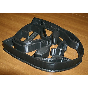 PANTHER FACE MASK SUPERHERO CHARACTER COOKIE CUTTER BAKING TOOL MADE IN USA PR599