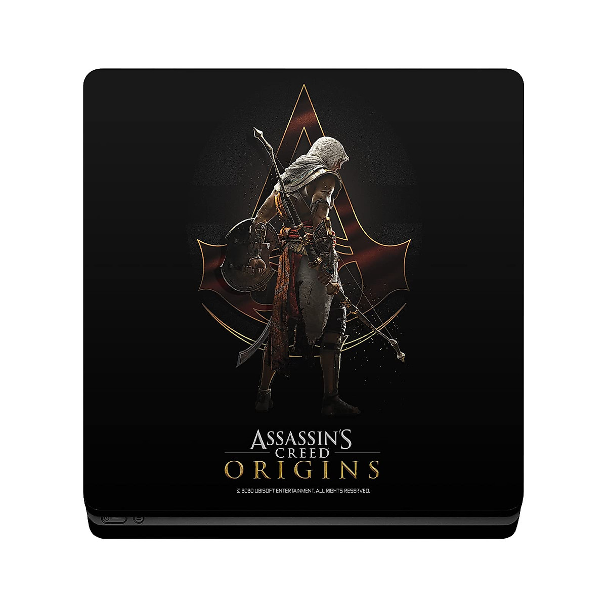 Head Case Designs Officially Licensed Assassin's Creed Bayek Crest Origins Character Art Matte Vinyl Sticker Gaming Skin Case Cover Compatible With Sony PlayStation 4 PS4 Slim Console