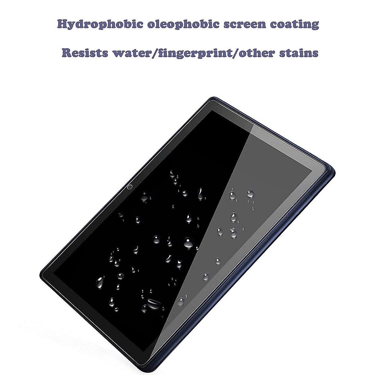 TiKeDa (3 Pack) Designed for All-New Fire HD 10 / Fire HD 10 Plus Tablet 10.1 inch (13th/11th Generation, 2023/2021 Release) Screen Protector, Tempered Glass High Definition Clear Shield