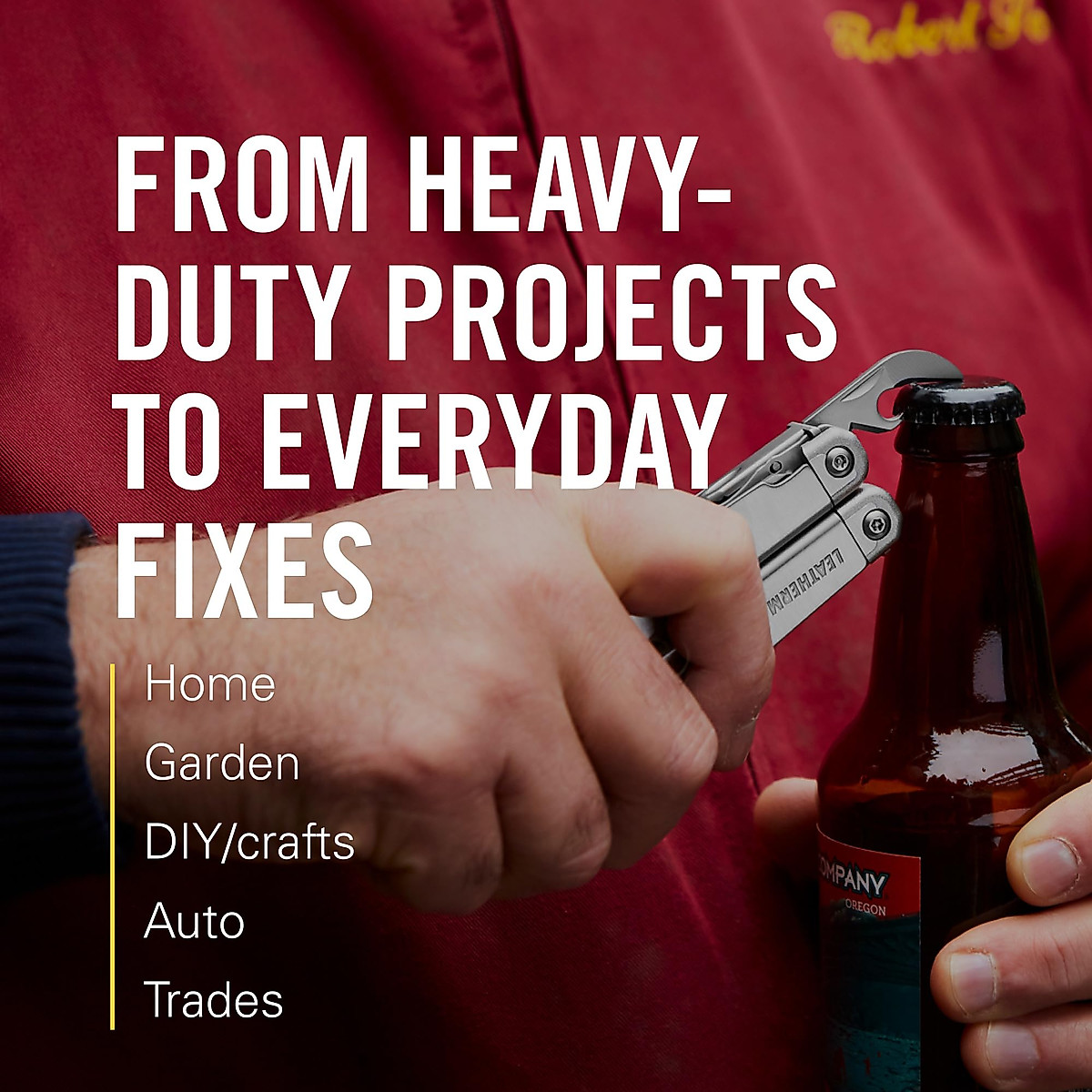 LEATHERMAN, Surge, 21-in-1 Heavy-Duty Multi-tool for Work, Home, Garden, DIY & Auto, Black with Premium Nylon Sheath