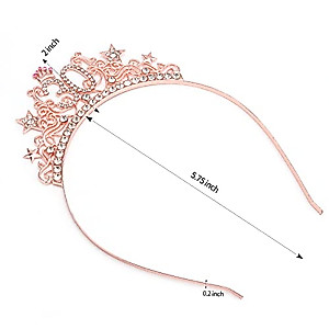 Vovii 30th Birthday Sash and Tiara, 30th Birthday Gifts for her, 30th Birthday Decorations for Women, Princess Crown Hair Accessories for Women Happy Birthday Party Favors