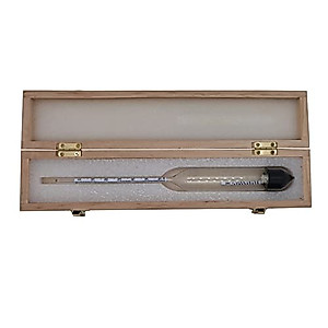 GLTL TM-85 Soil Hydrometer, Grams of Soil Colloids Test, ASTM 152H, 0-60 Grams Range,1.0 Degree Division