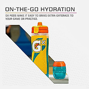 Gatorade Gx Hydration System, Non-Slip Gx Squeeze Bottles Or Gx Sports Drink Concentrate Pods (4 Count) (Variery Pack)