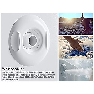 Kohler K-1949-XGHLA-0 Archer Bathtub, White