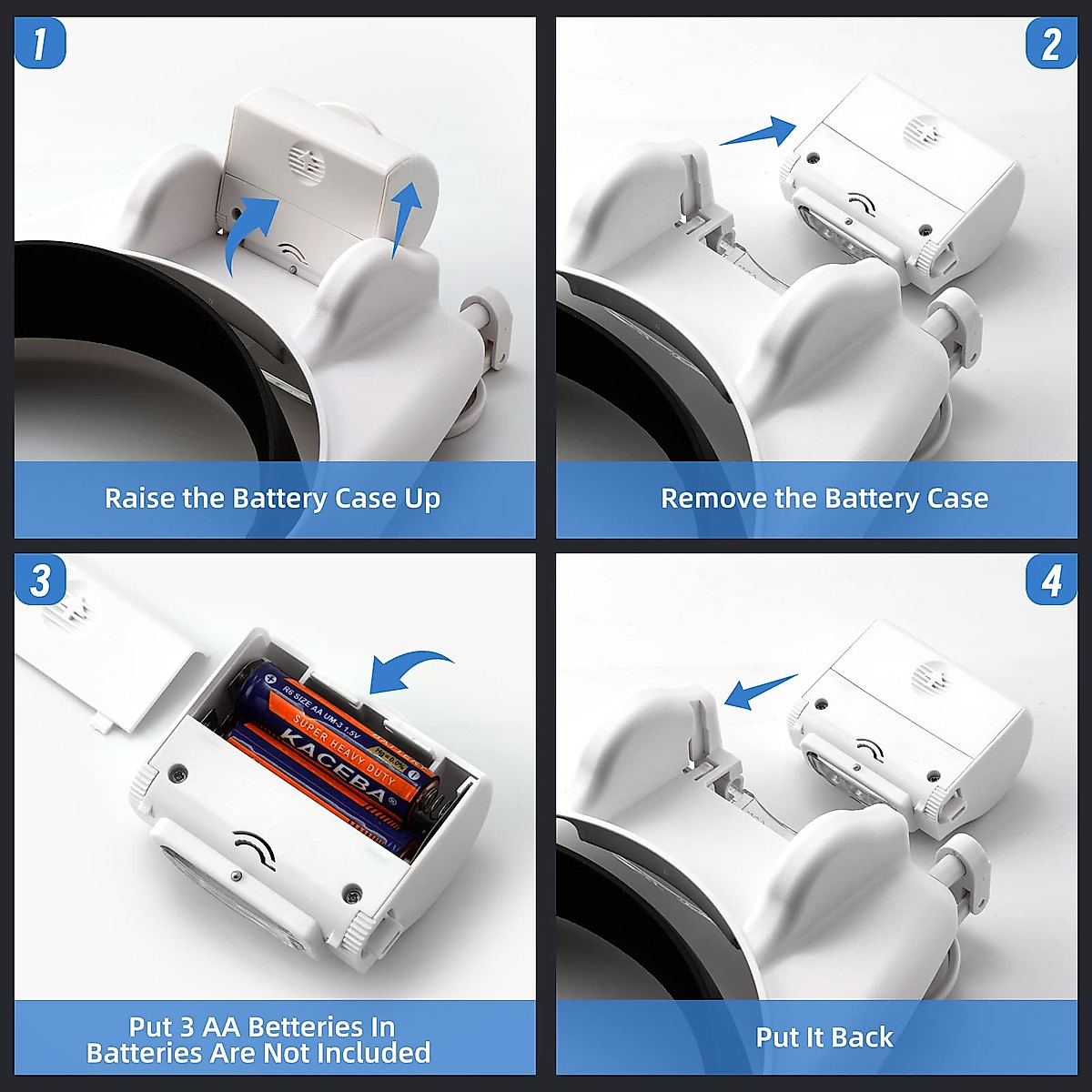 Lighted Head Magnifying Glasses Visor Headset with Light - Headband Magnifier Loupe Hands-Free for Close Work,Sewing,Crafts,Reading,Repair,Jewelry (1.5X to13.0X)