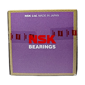 (2 Pack) NSK 6303-2RS 6303DDU Made in Japan 17X47X14MM Pressed Steel Cage Deep Groove Ball Bearings