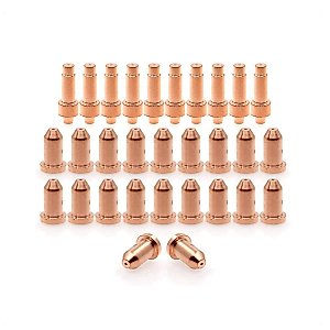 249926 Electrode 40A 249928 Tip fit Miller Spectrum 375/625 X-TREME Cutter XT30 XT40 Torch Consumables 30pcs