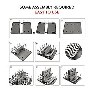 Prince Lionheart Baby Bottle Drying Rack, Deluxe Drying Station Essential Home Item, Holds Up To 8 Large Bottles, Accommodates Many Feeding Accessories and Teething Toys