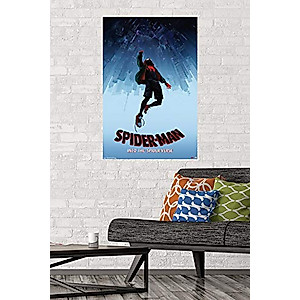 Trends International Marvel Spider-Man - Into The Spider-Verse - Falling Wall Poster, 22.375" x 34", Unframed Version