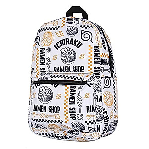 Naruto Backpack Ichiraku Ramen Shop Laptop School Travel Backpack