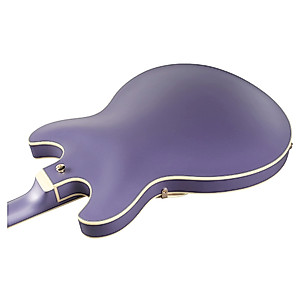 Ibanez AS Artcore 6-String Semi-Hollow Body Electric Guitar (Metallic Purple Flat, Right-Handed)
