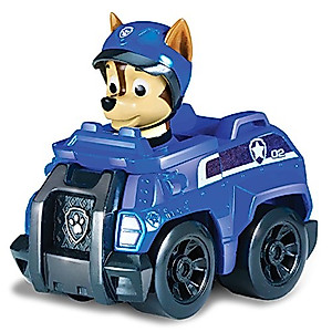 Paw Patrol Racers 3-Pack Vehicle Set, Rescue Marshall, Spy Chase, and Skye