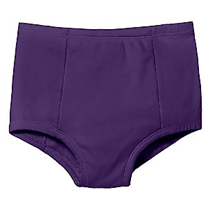 City Threads Boys & Girls Training Underwear Pants Panties Underpants for Potty Training Kids Toddlers - All Cotton For Sensitive Skins SPD Sensory Friendly Clothing, Purple, 4T