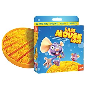 FoxMind Games: Last Mouse Lost Game - The Original Push Pop Bubble Popping Sensory Pop It Fidget Toy Game - Autism ADHD Special Needs Stress Reliever & Fine Motor Learning [Amazon Exclusive]