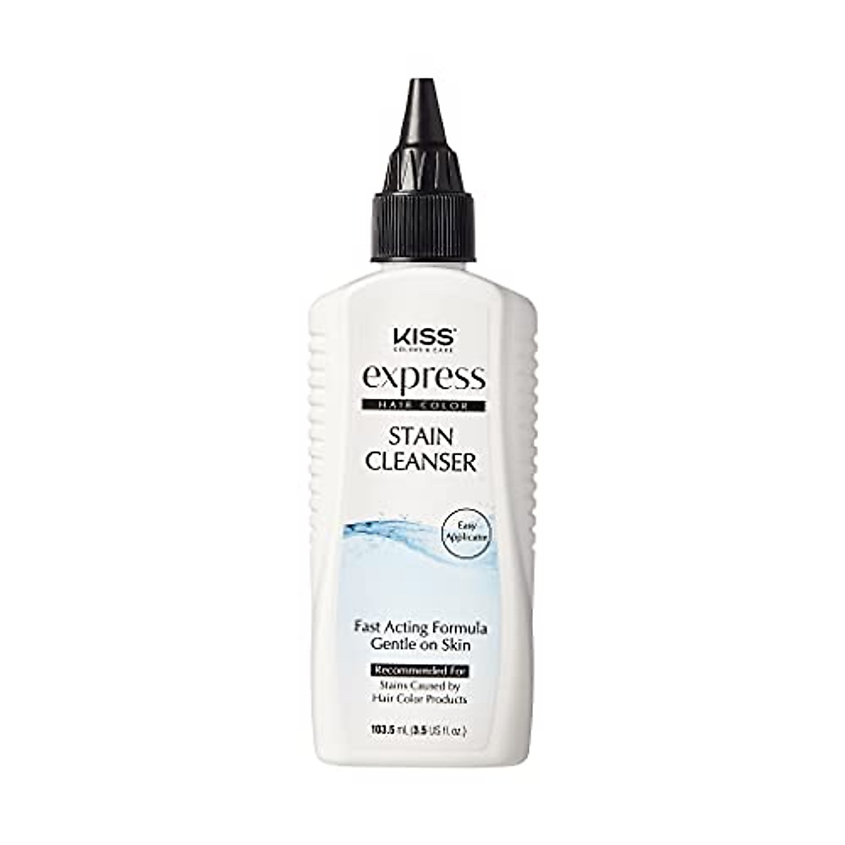 Kiss Express Semi-Permanent Hair Color 100mL (3.5 US fl.oz) (1 Count, Stain Cleanser)