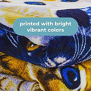 Dawhud Direct Kitten Collage Blanket - 50x60 Inches Throw Blanket for Kids and Adults - Soft Plush Fleece Blanket for Bed, Couch, or Travel - Cozy Queen Size Cat Lover's Blanket, Machine Washable