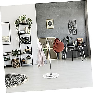 Zerodeko Towel Rack Towel Stand Towel Holder Stand Chrome Towel Holder Balanced Base Towel Bar Towel Storage Holder Vanity Towel Holder Stainless Steel Organizer Dressing Table