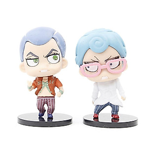 ToysClubUS Set of 7 Pcs of JoJo's Bizarre Adventure: Golden Wind The Hitman Team/Execution Squad/La Squadra Esecuzioni Action Figure