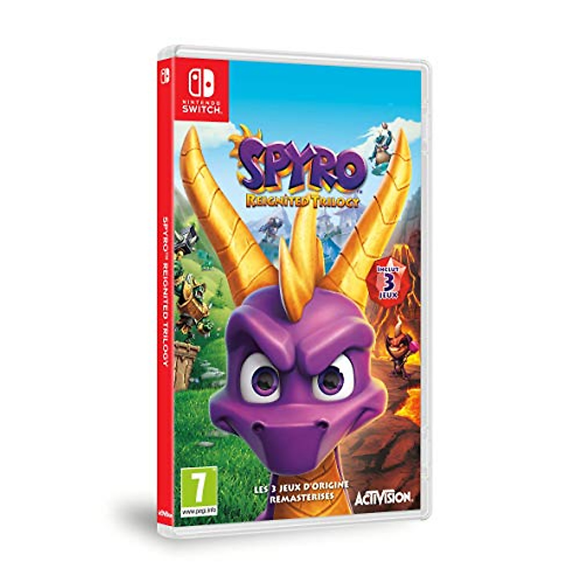 Spyro Reignited Trilogy Imported Region Free English - Nintendo Switch