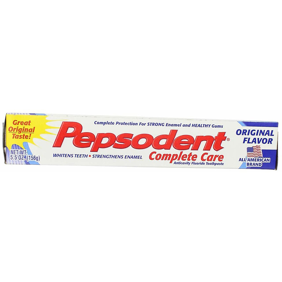 Pepsodent Complete Care Toothpaste Original Flavor 5.5 oz
