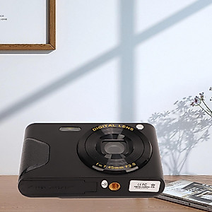 HD Digital Camera, Auto Focus Portable Small Camera 1080P Video Resolution Plastic and Metal 8X Zoom 2.7 in for Gift