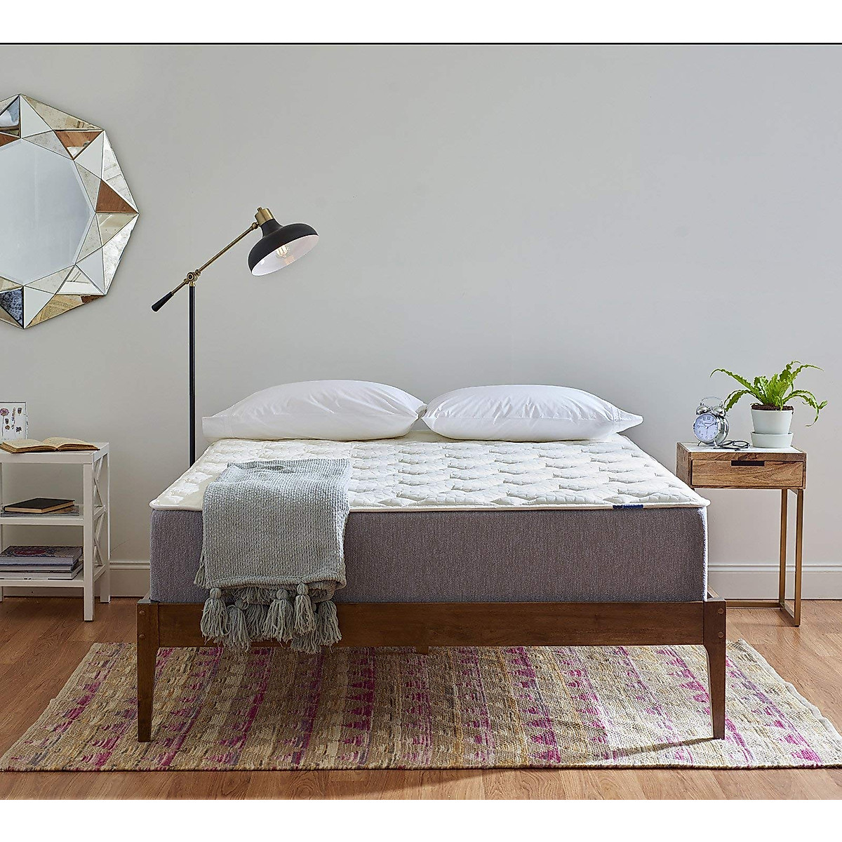 Serenia Sleep Cooling Mattress King Size, 12-Inch Quilted Plush Mattress - Cool Gel-Infused, Deep Pocket, & Extra Thick Memory Foam Mattress with Breathable Cover for a Comfortable Sleep