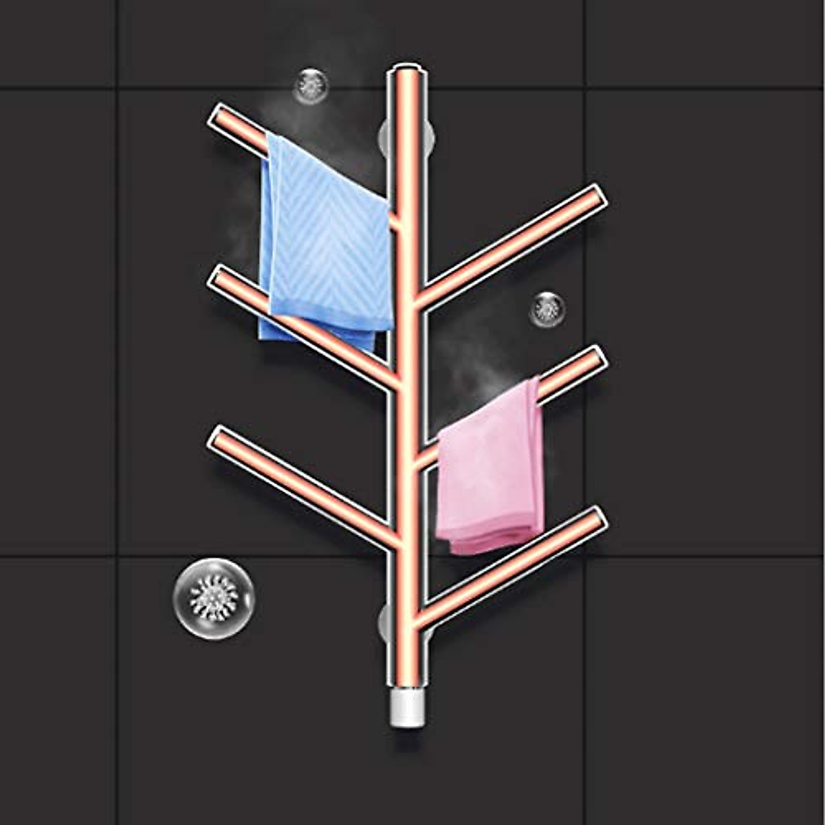 CHUNYU Electric Towel Rack Smart Electric Towel Rack Household Electric Heating Towel Rack Bathroom Towel Drying Rack