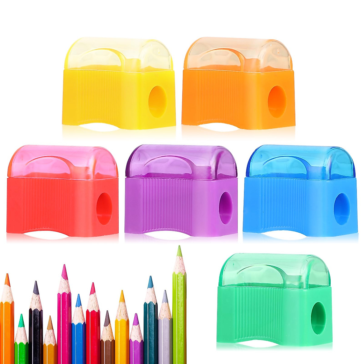 Adorox Miniature Pencil Sharpeners - Assorted Colors
