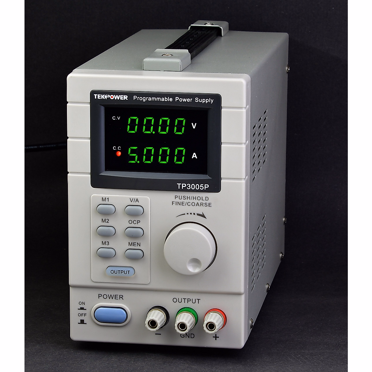 Tekpower TP3005P Programmable Linear Type Variable Regulated DC Power Supply, 0-30V at 0-5A