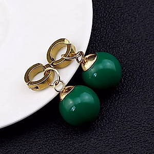 Goku Earring and Ring,One Pair of Anime Black Goku Cosplay Accessories Earrings Clip and Ring