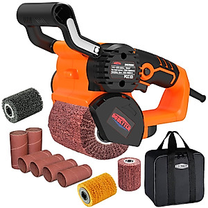 Dobetter Surface Conditioning Tool, Drum Sander for Woodworking, Burnishing Polishing Machine, Paint Stripper Remover, Variable Speed Tool with Tool Bag- DBDS50O