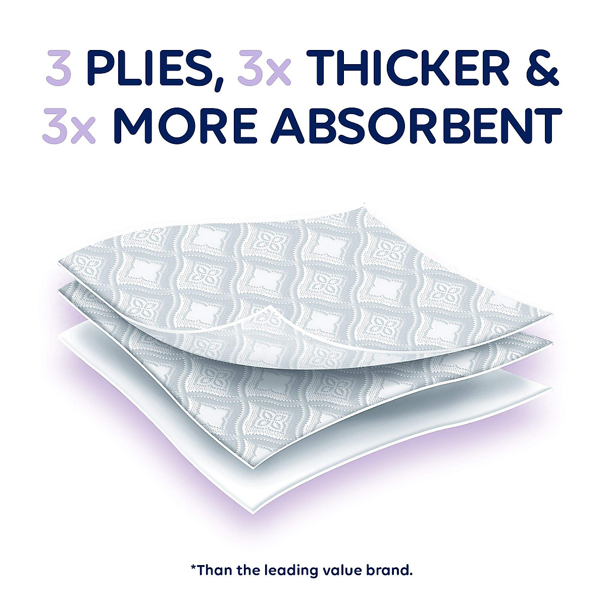 Quilted Northern Ultra Plush Toilet Paper, Double Rolls, 12 Count of 176 3-Ply Sheets Per Roll, 12 Count (Pack of 1)